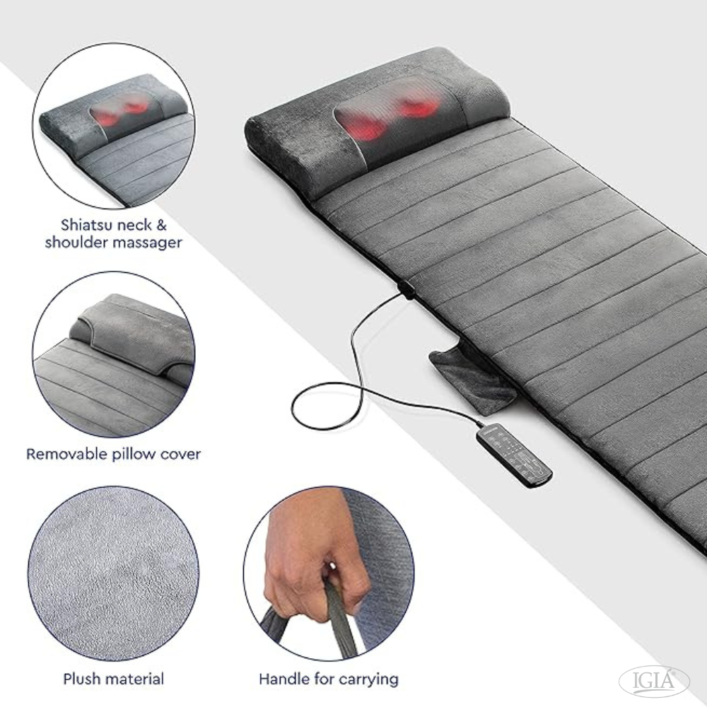 Igia Massage Mattress (Colour|Grey)– Igia-Remedy Health